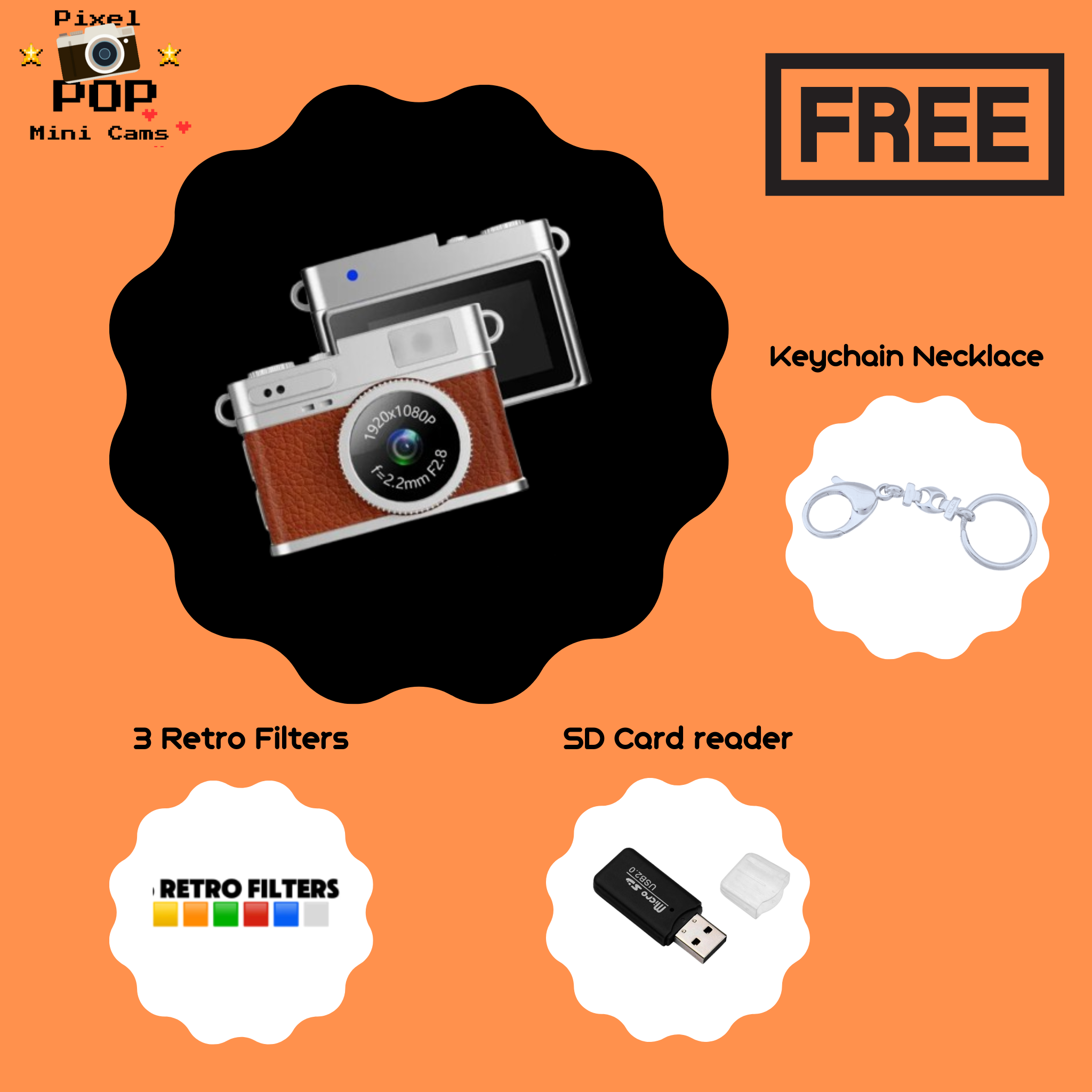 Retro Mini Digital Camera – Zenoa